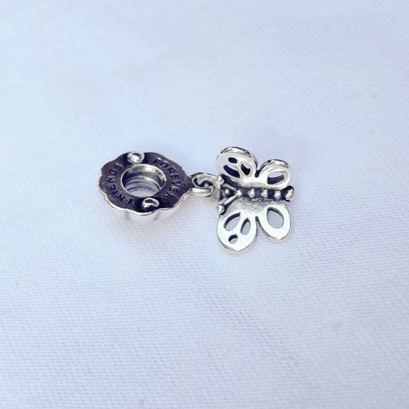 Pandora | Jewelry | Authentic Retired Pandora Friends Forever Butterfly ...